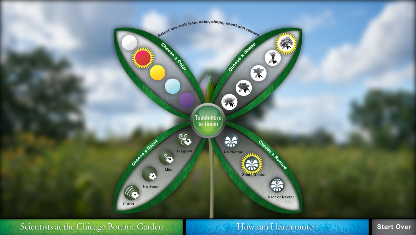 Plant Science Kiosks - Mark Rattin: Work Samples