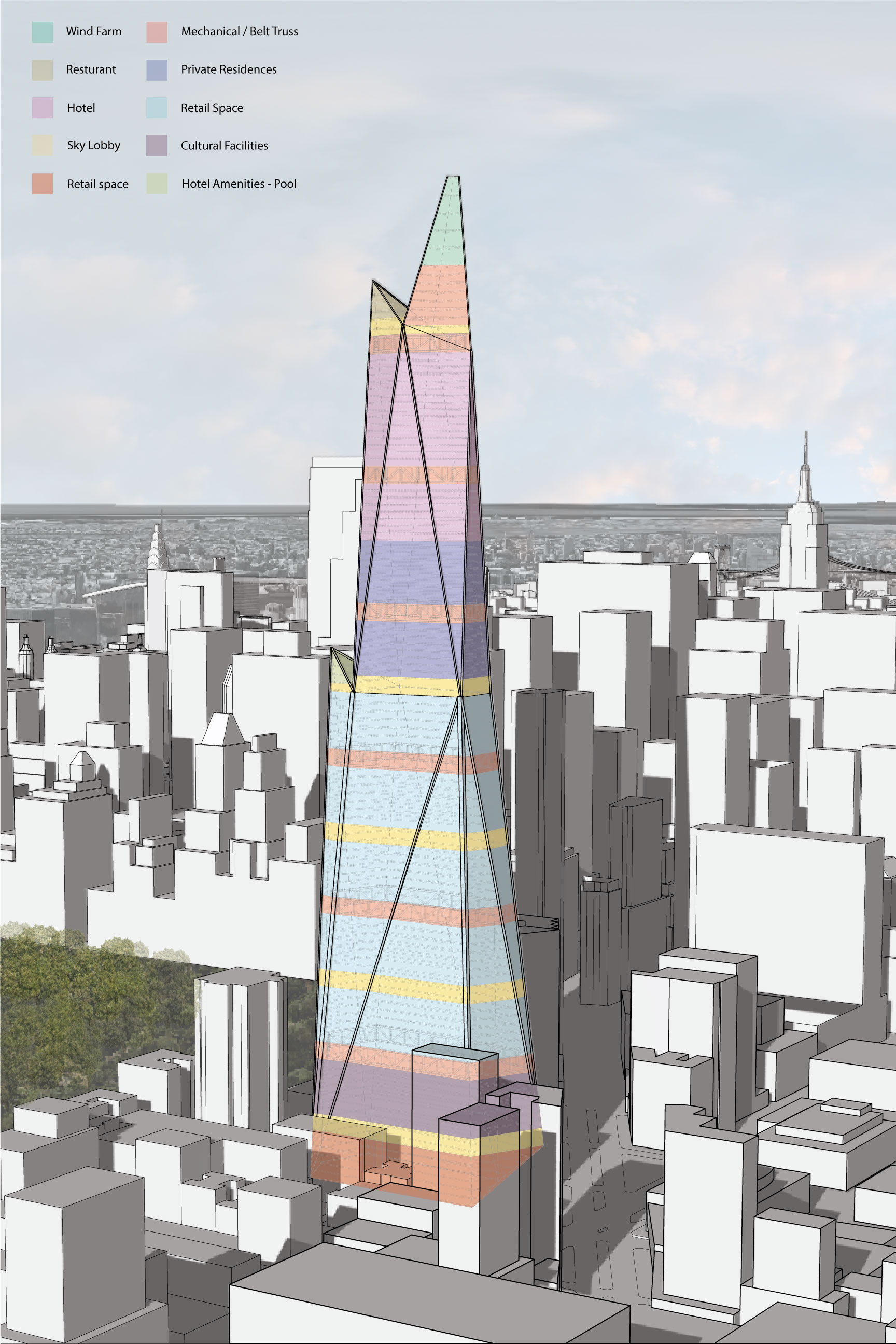 Lincoln Center Tower - Christopher Sondi