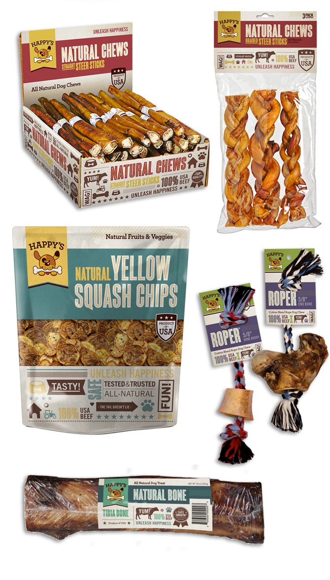 Happy's Dog Chews - Scott Gerber / Designer