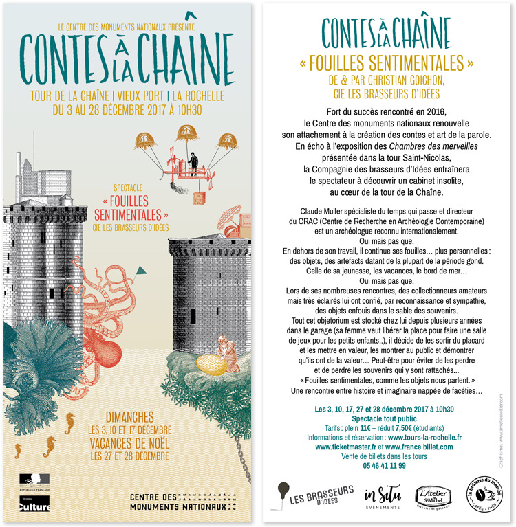 Centre des Monuments Nationaux | Contes à la Chaîne 2017 - Amélie Cordier