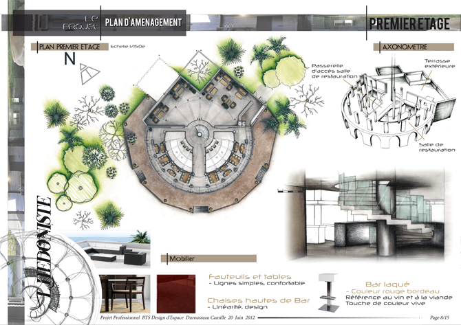 BTS Design Espace - Ecole d'art Pro'artigraph BTS Design à Nice