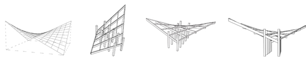 Hyperbolic Paraboloid Trellis - Joanna Salem