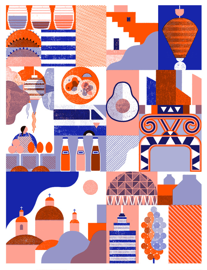 Mexico City Shapes - ceciliaruiz