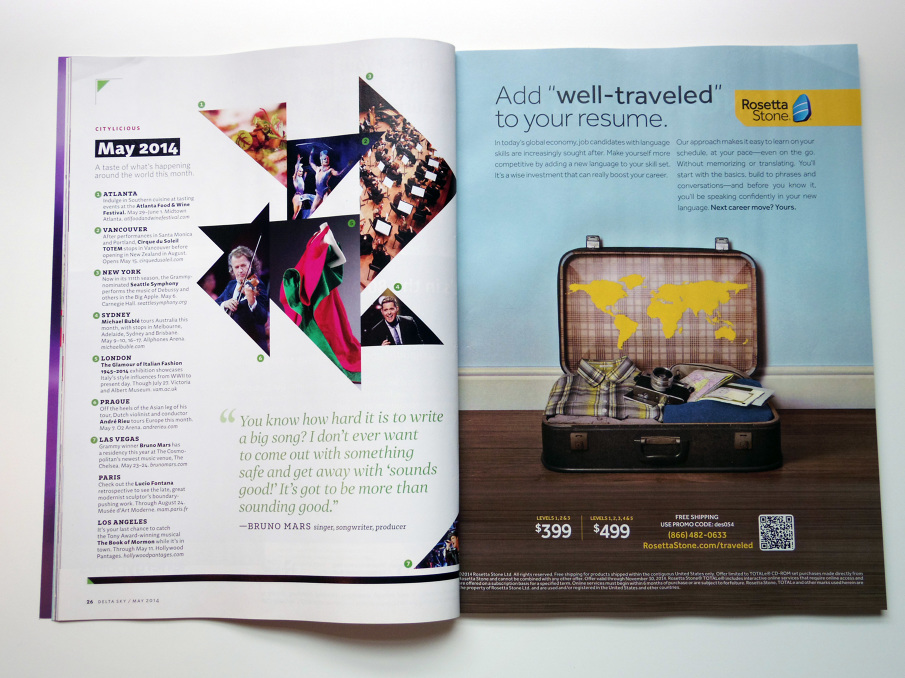 Delta Sky magazine - Sara Chars