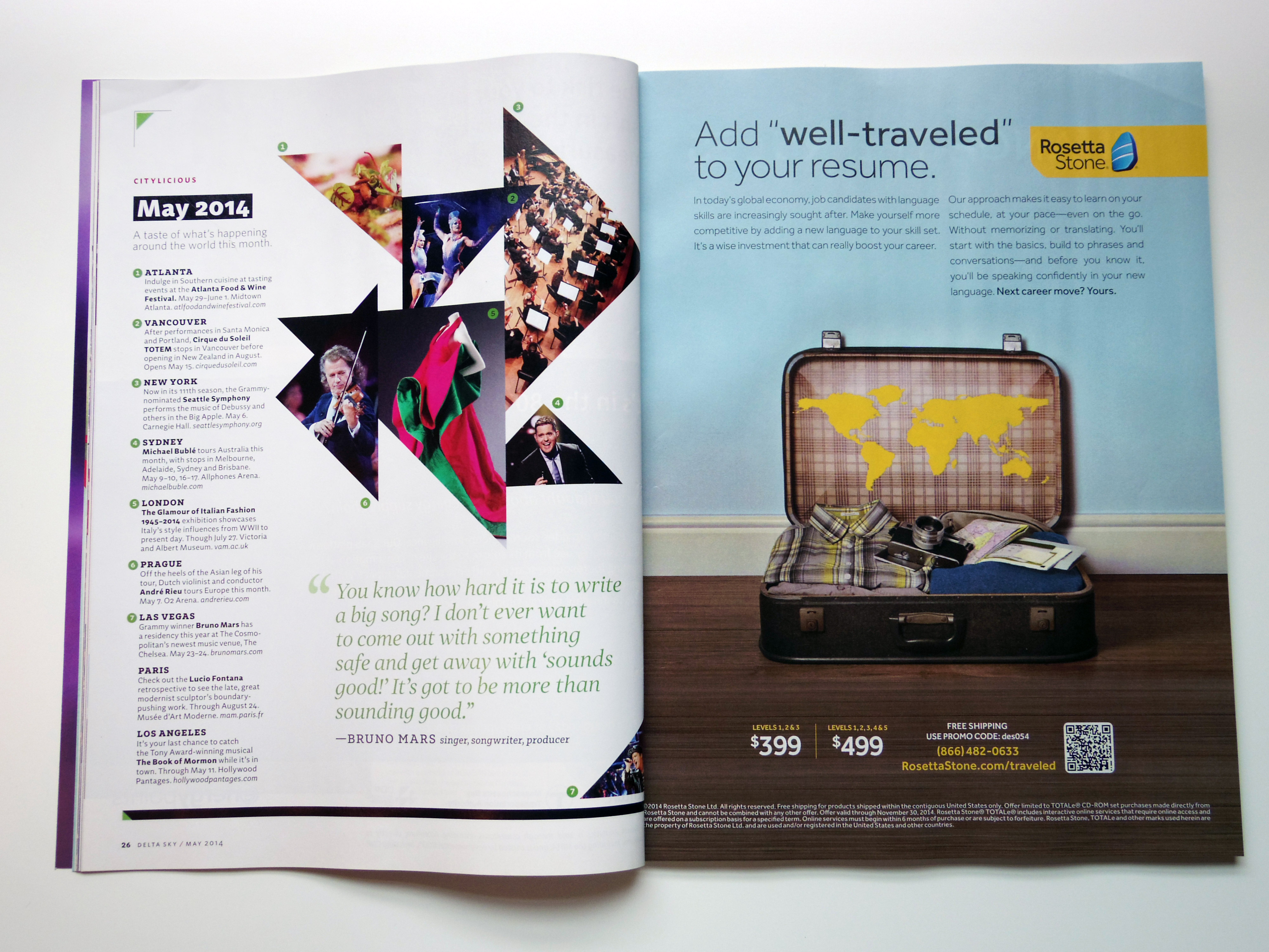 Delta Sky magazine - Sara Chars