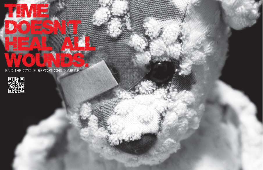 Child Abuse Awareness Poster - Brie Warrington