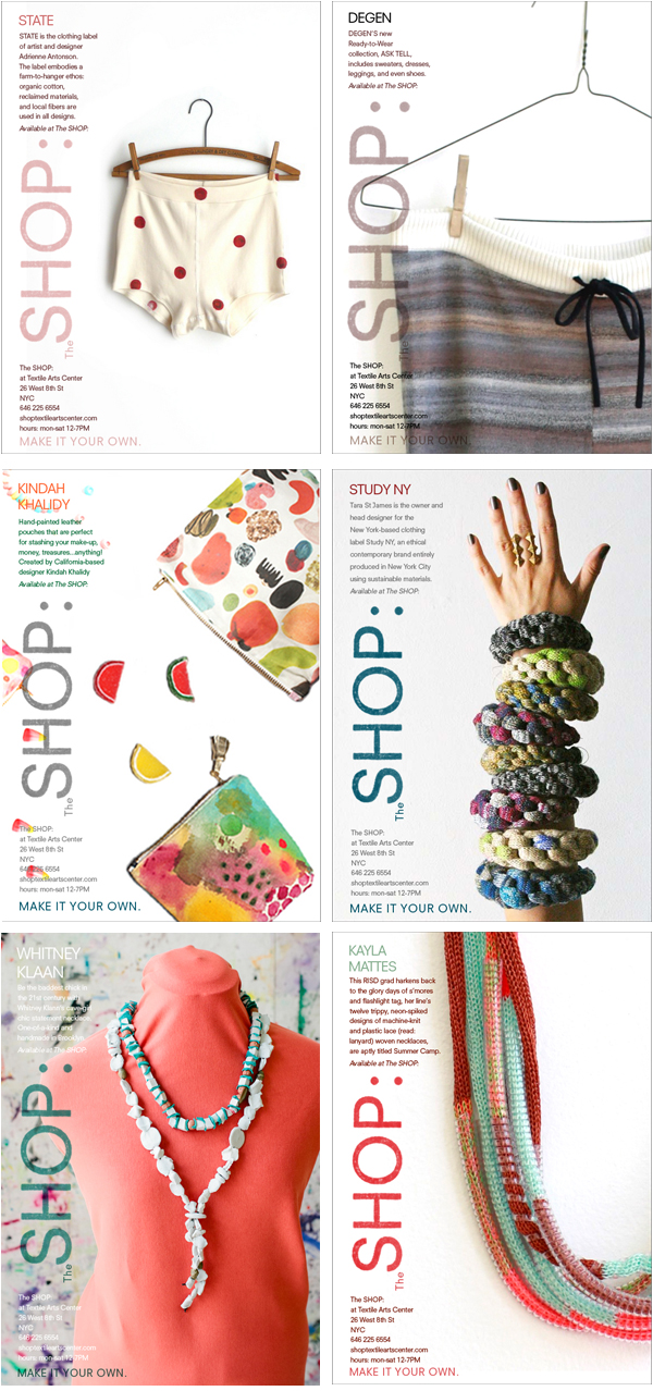 Textile Arts Center and SHOP - P I N E R I O