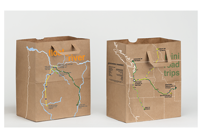 Paper Bag Map - EH Design