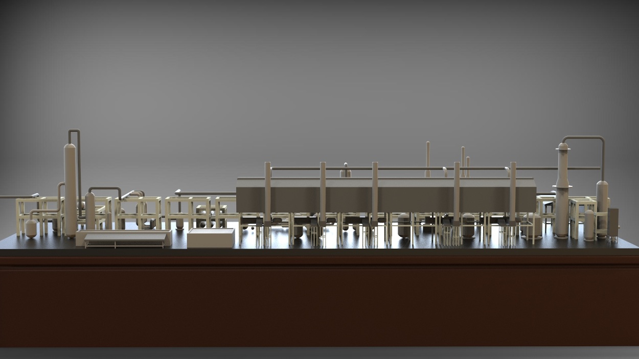 Miniature LNG Plant - Mehdy 3D