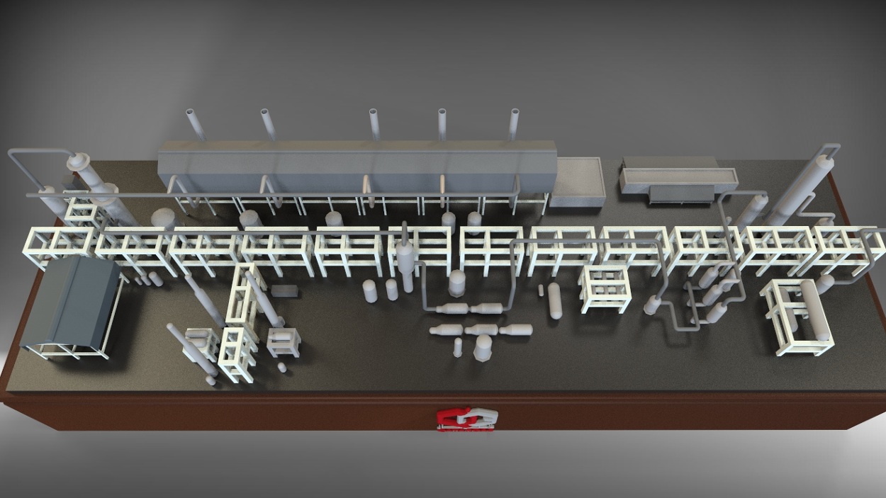 Miniature LNG Plant - Mehdy 3D