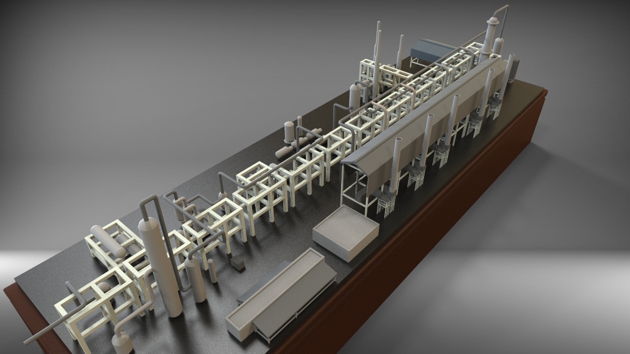 Miniature LNG Plant - Mehdy 3D