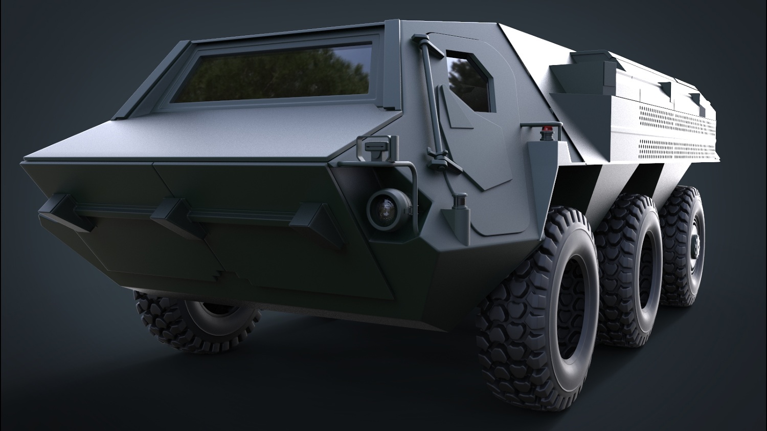 Rheinmetall Fuchs/Fox Armoured Personnel Carrier - Mehdy 3D