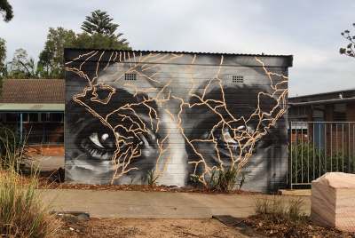 ANZAC Centenary Mural - Michael Langenegger Design