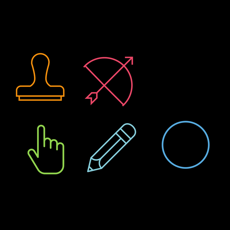 Animated service icons - Alex Ashman Illustration & Design