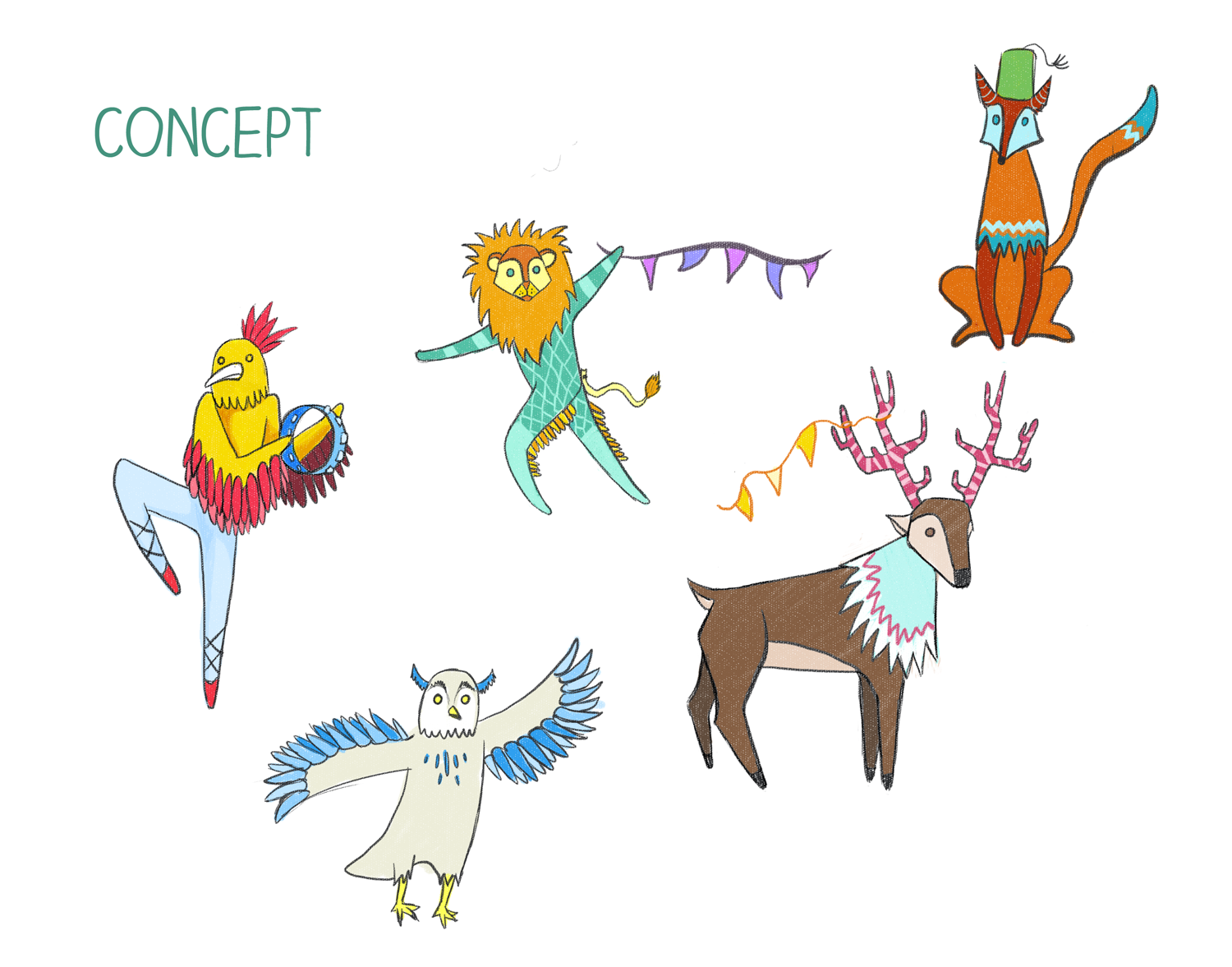 Belladrum poster competion - winning entry - Alex Ashman Illustration ...
