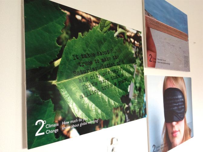 2 Degrees | Posters - Lydia Strickland