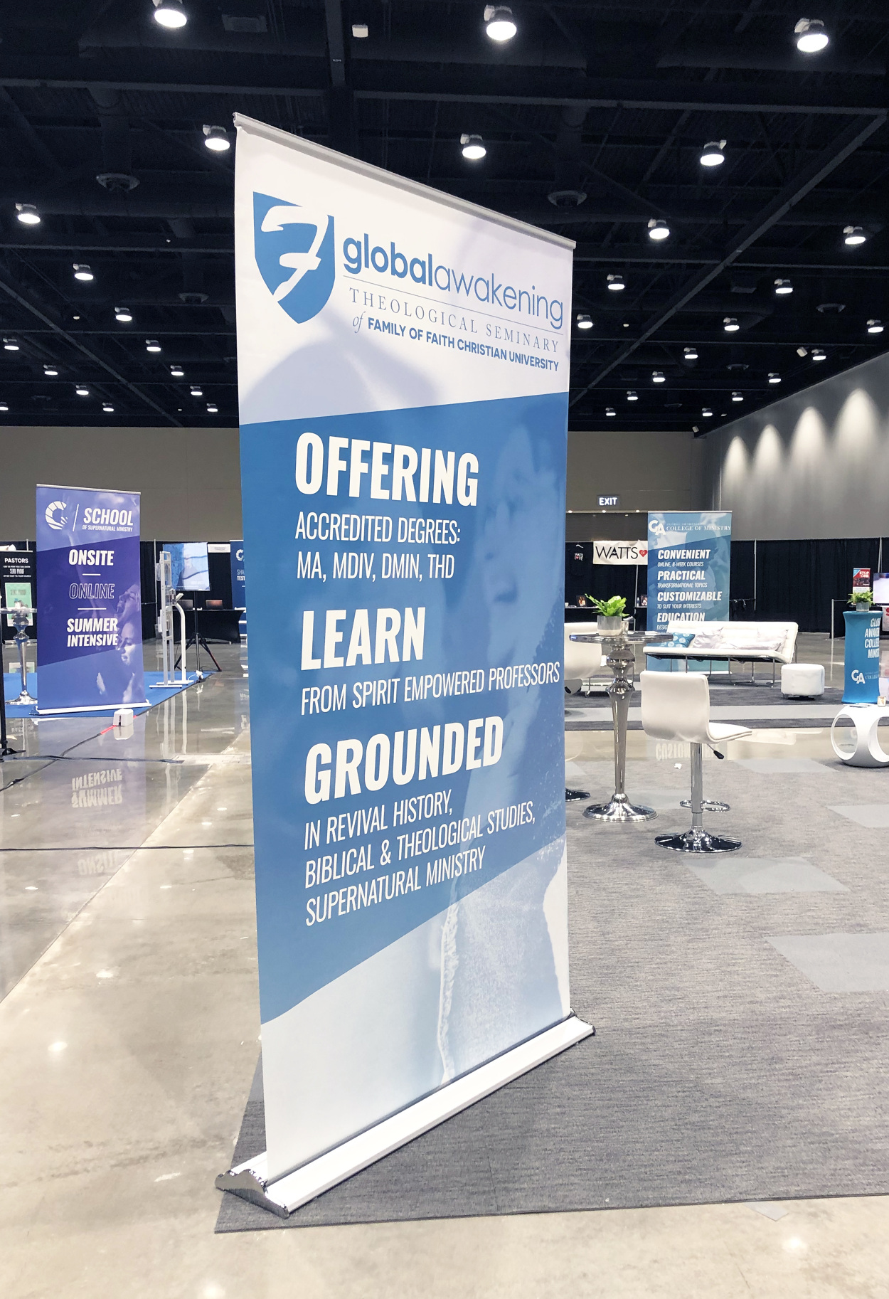 Conference Booth Designs - Emily Pratt - Graphic Design Portfolio