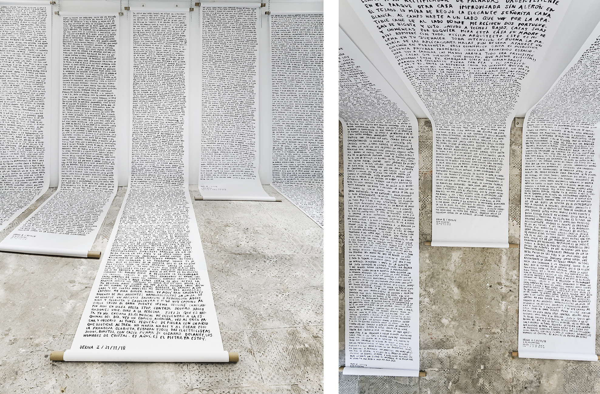 De 3 derivas y 2 paseos - Clara Nubiola . Territory and artistic practice