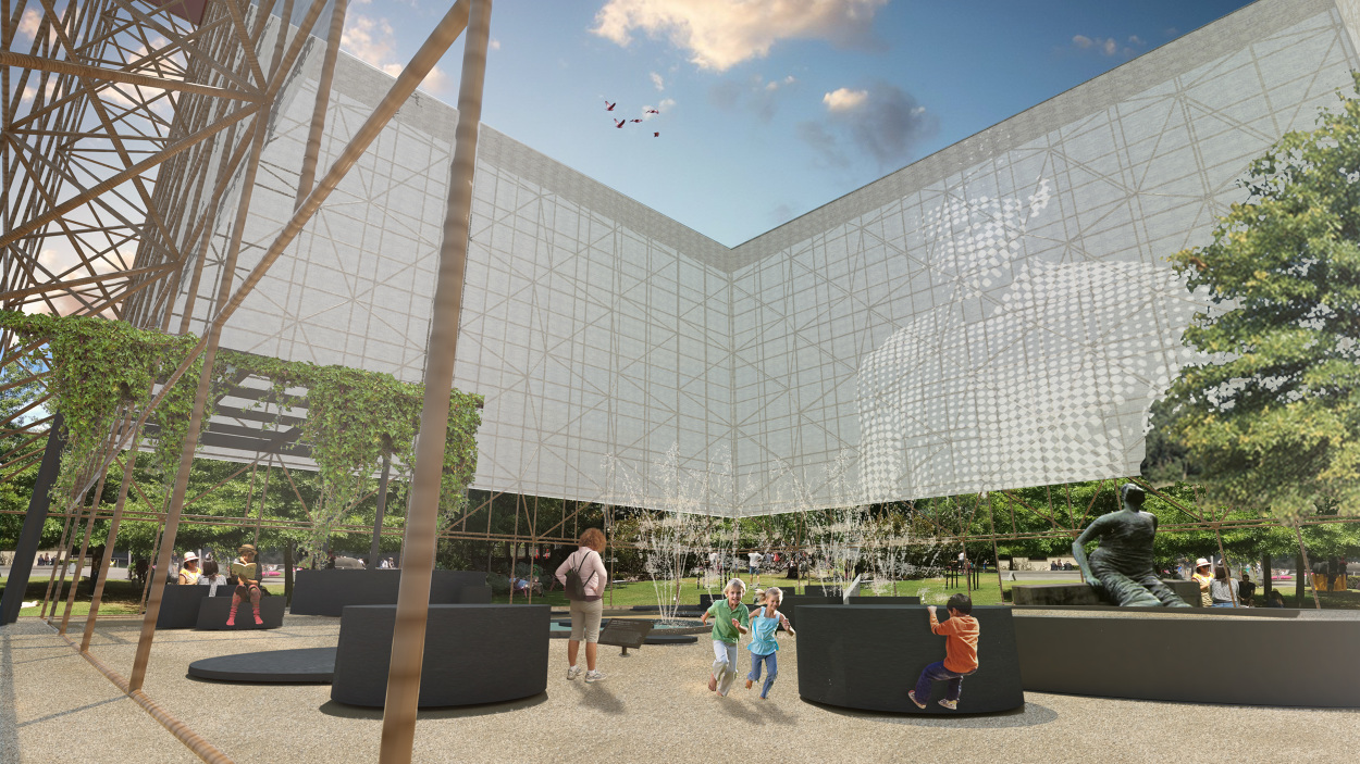 NGV Summer Commission 2016 - Sarah Lake Architects