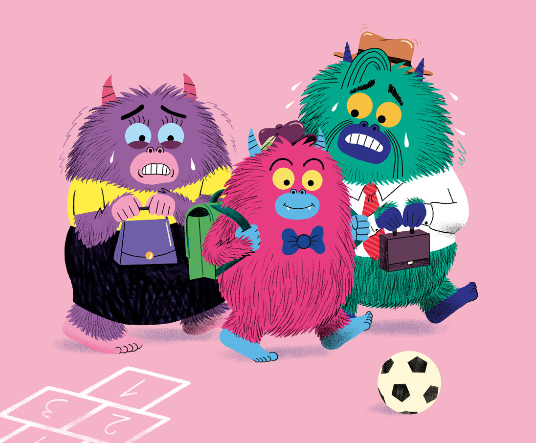 La Famille MONSTRE - Nikol - portfolio