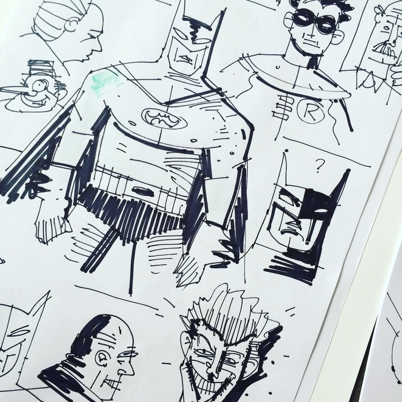 Large format comic strip - www.ferres.co.uk