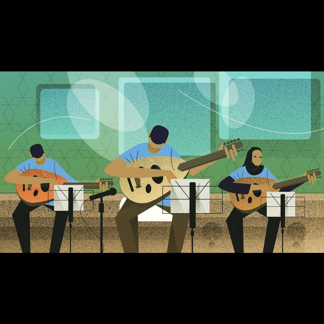 Animation illustrations for ITHRA Saudi Arabia - www.ferres.co.uk