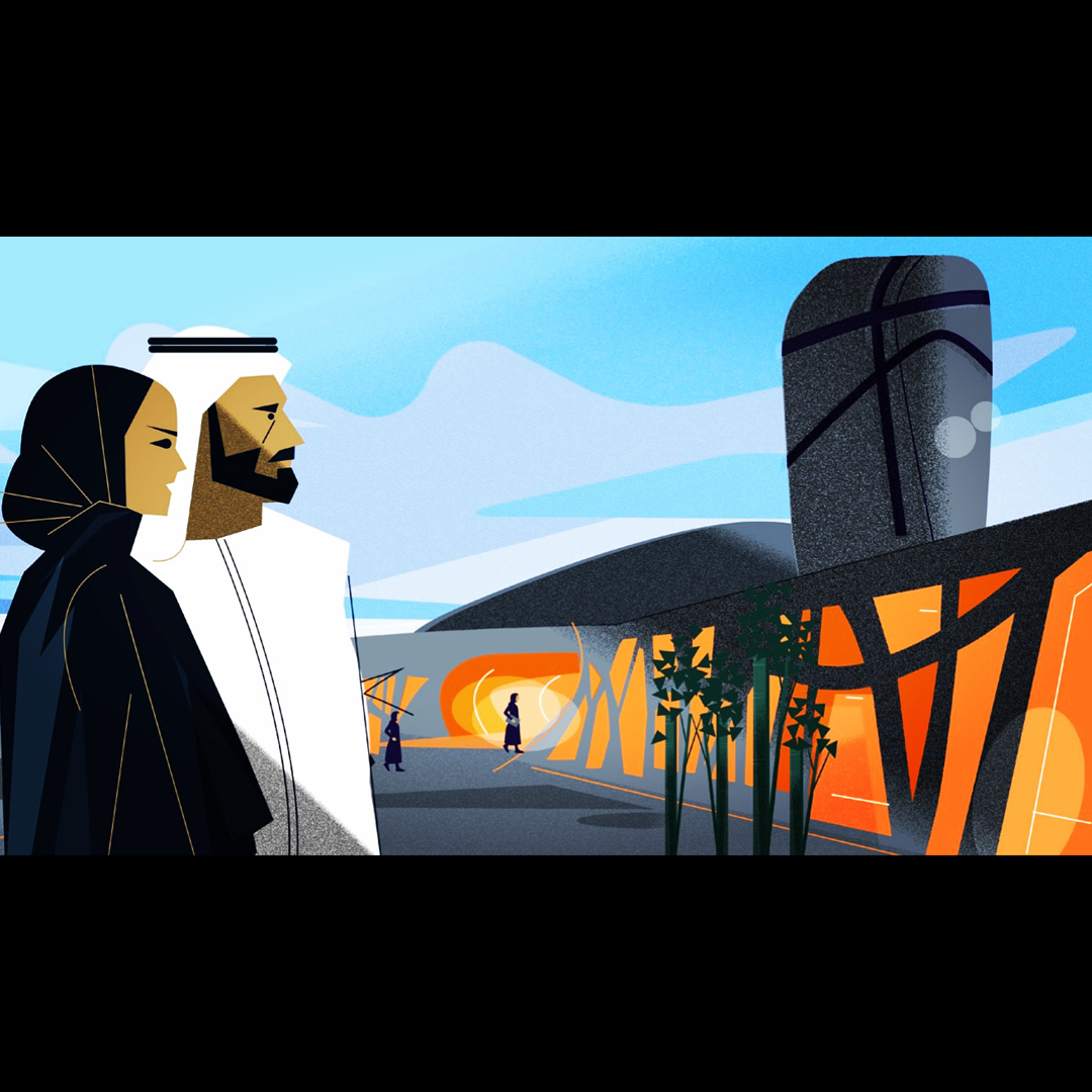 Animation illustrations for ITHRA Saudi Arabia - www.ferres.co.uk