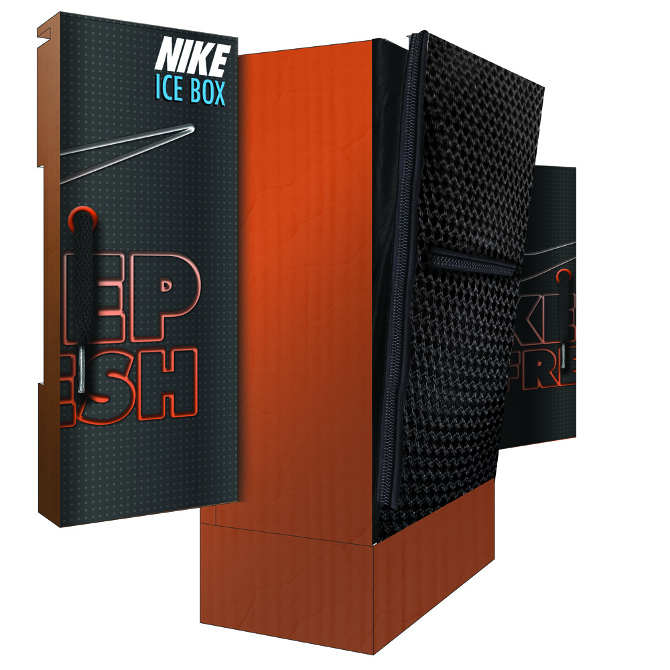 Nike "Ice Box" Shoe Box - Sette Sharpness: The Art of Darryl Sharp Jr.