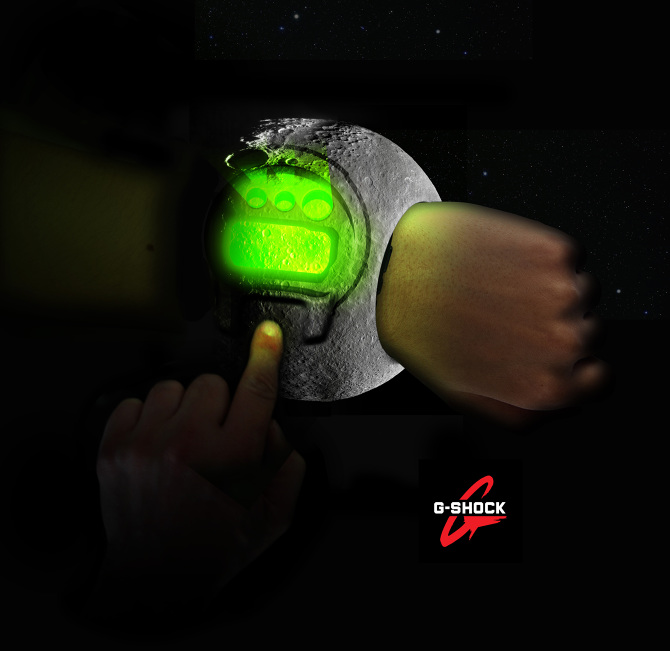 G-Shock 20th Anniversary Ads - Sette Sharpness: The Art of Darryl Sharp Jr.