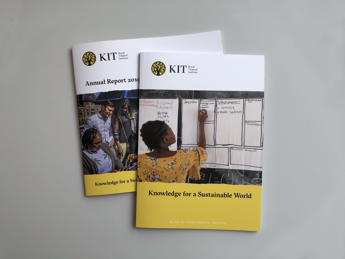 KIT brochures - Stephan Csikós, visual designer / grafisch ontwerper