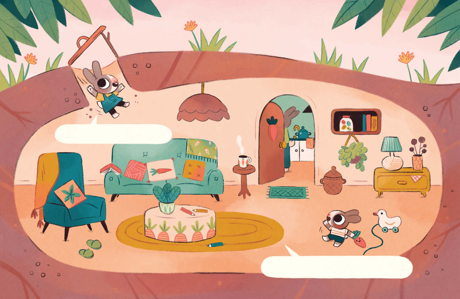 The Yes Bunny - Ella Bailey Illustration