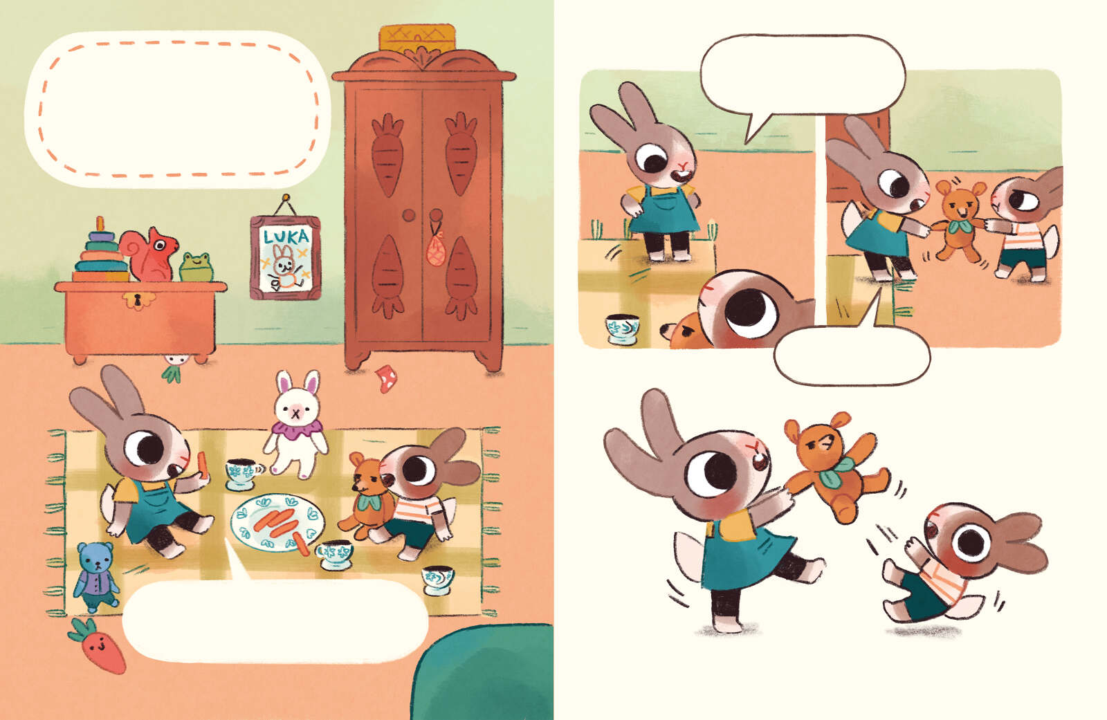 The Yes Bunny - Ella Bailey Illustration