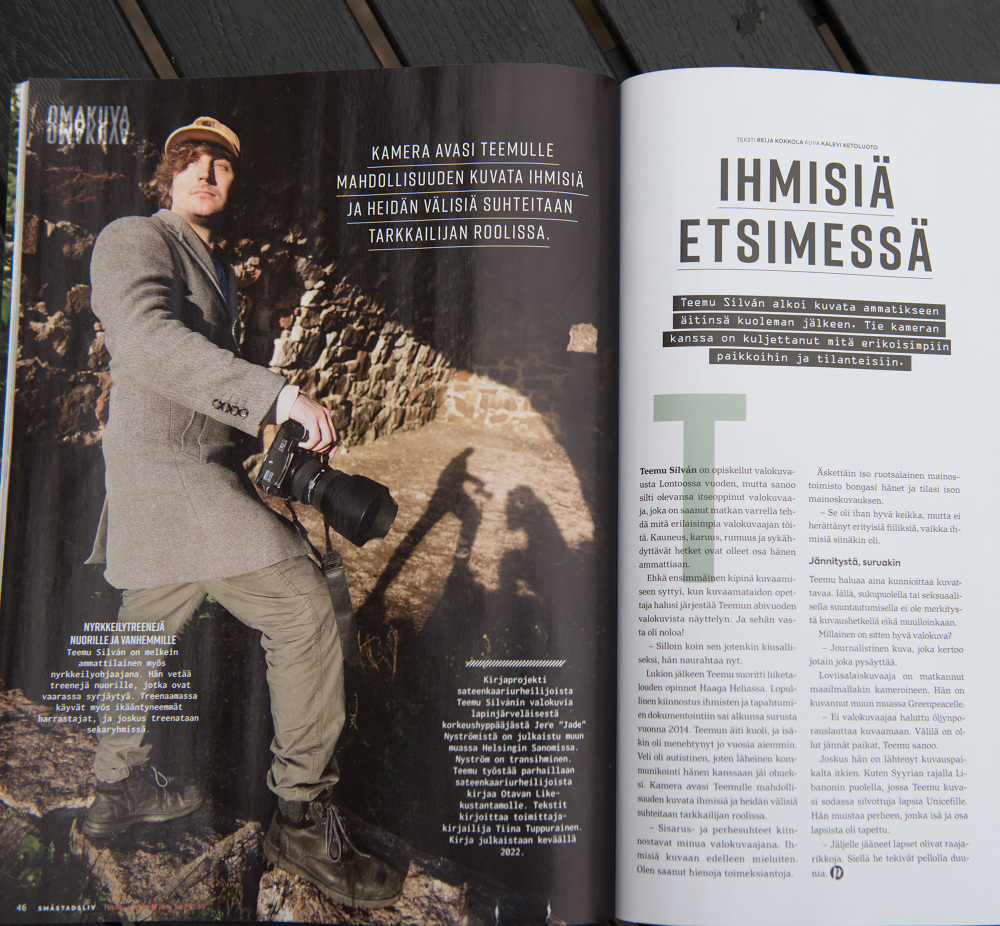 About & contact - Teemu Johannes