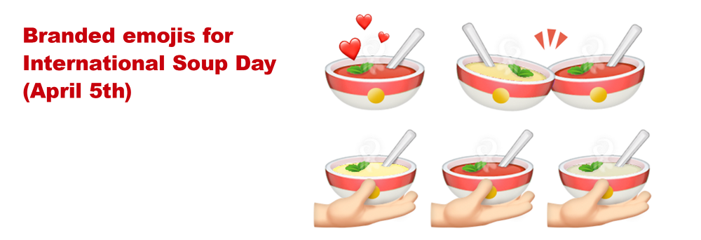 Campbell's Soup - SOUPER emoji Ad Campaign - Clara Ip's Works