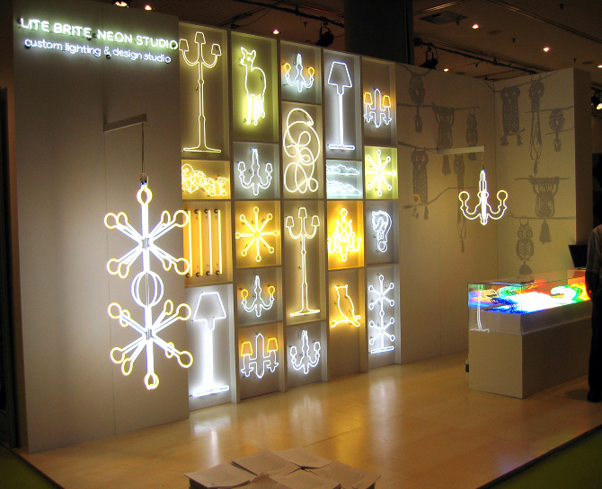 Lite Brite Neon Display - DesBrisay & Smith Architects