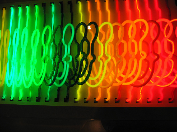 Lite Brite Neon Display - DesBrisay & Smith Architects