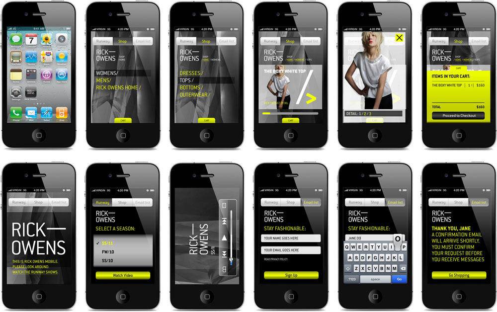 Rick Owens - Aaron Fooshée / Media Design Practices/ Lab / Cohort 2014 ...