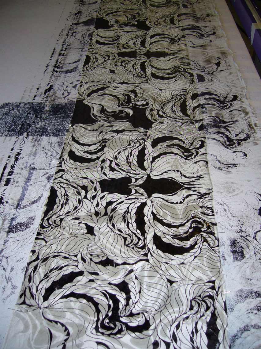 Screen printing studio - PetraLundblad