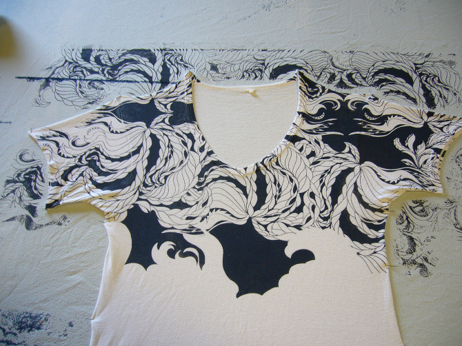 Screen printing studio - PetraLundblad