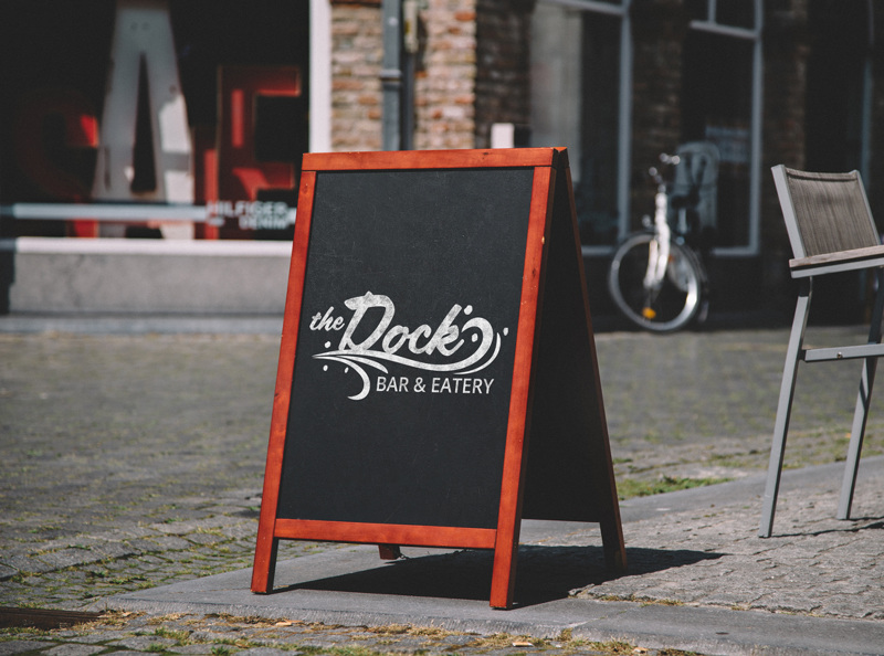 The Dock Restaurant Logo - Terra Tapia