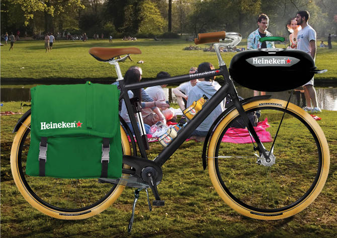 Heineken BBQ Bike - Maxvertising