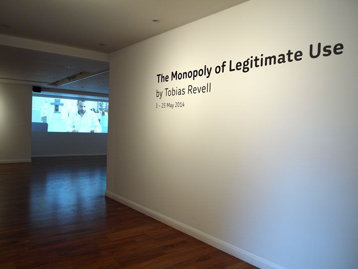 The Monopoly of Legitimate Use - Tobias Revell