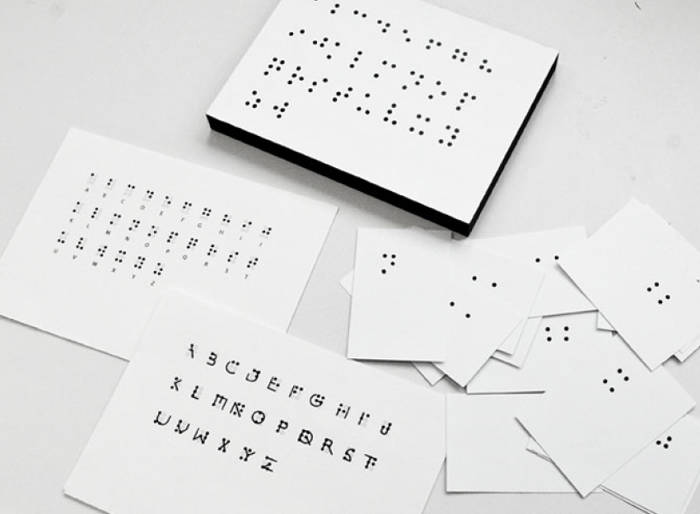 Learning Braille Type - Simone Fahrenhorst