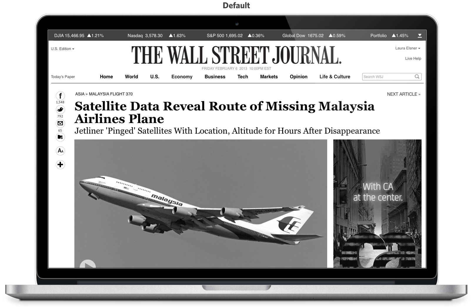 WSJ Article Template - Laura A Elsner