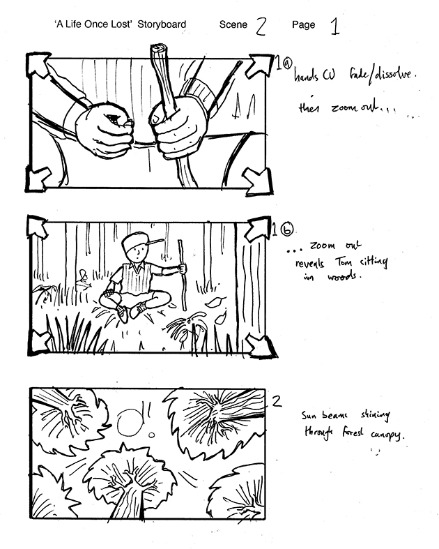 Storyboard: A Life Once Lost - Alex Demetris: Illustrations, Cartoons ...