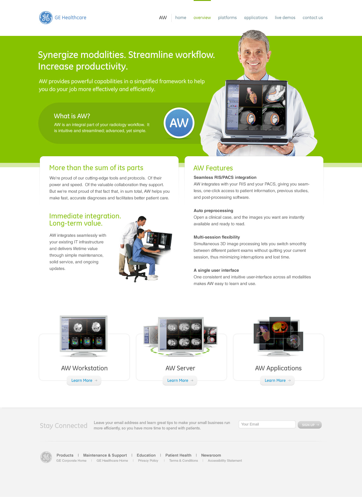GE Advanced Workstation - James Veluya: Design Direction & Illustration