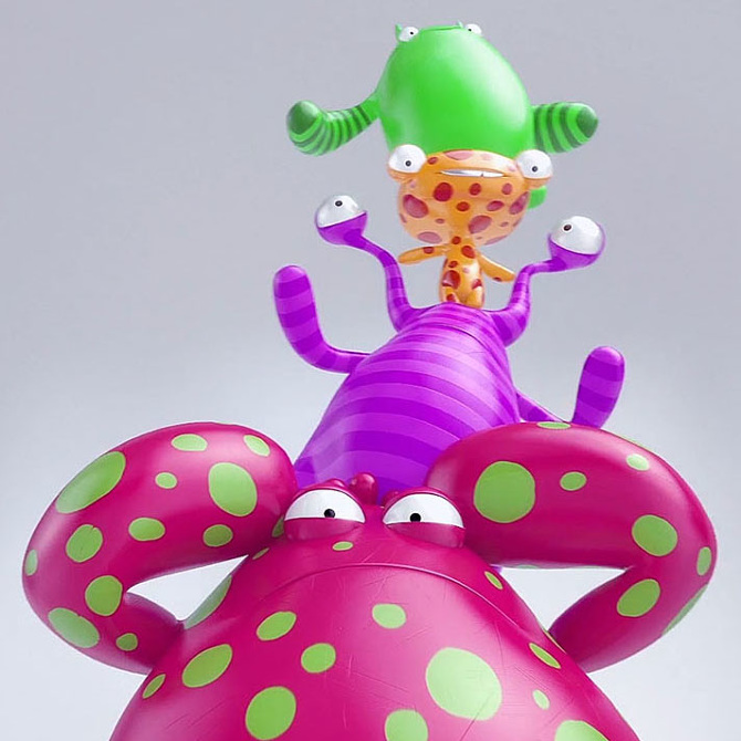 GSK Flu Monsters - HelloBena