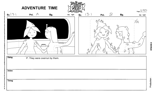 Adventure Time Storyboards - LauraKnetzger