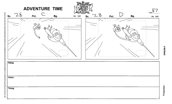 Adventure Time Storyboards - LauraKnetzger
