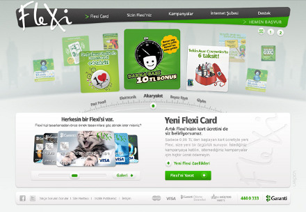 GARANTI / Flexi Card - aligonay